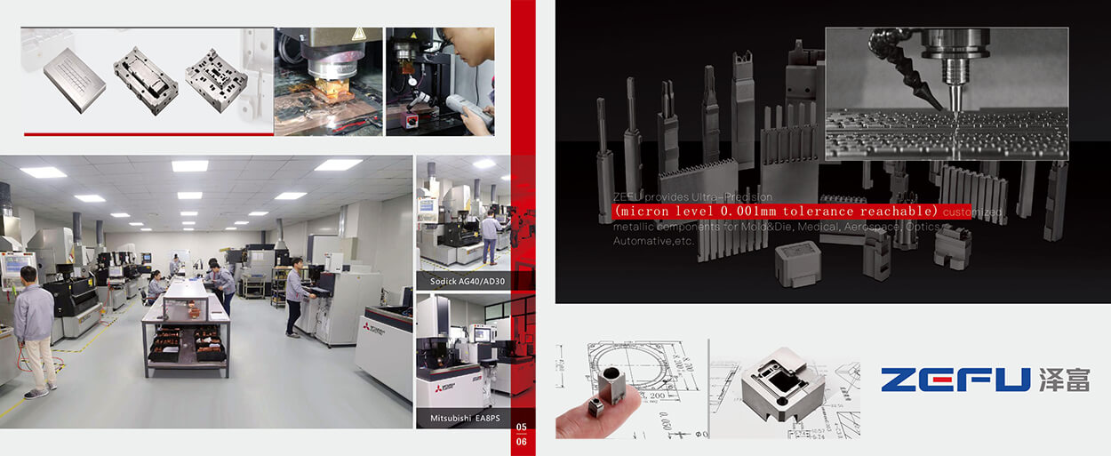 ZEFU Mold is specializing in mold and spare parts making